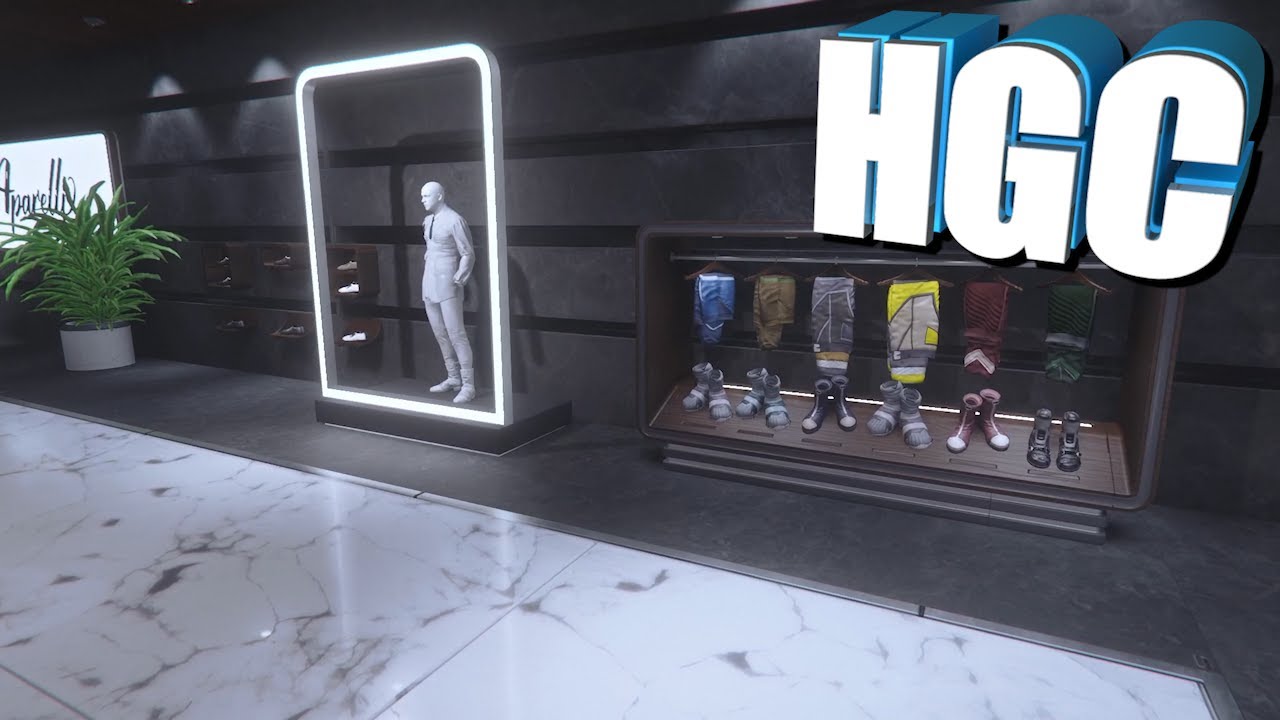 Clothing Store in New Babbage - YouTube