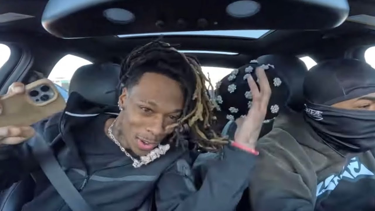 Squeeze Team almost takes out quan cutting up in traffic - YouTube