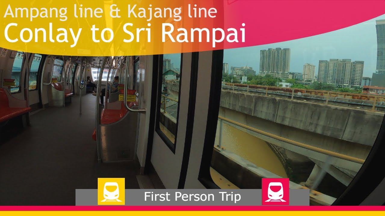 MRT & LRT POV : Conlay to Sri Rampai - YouTube