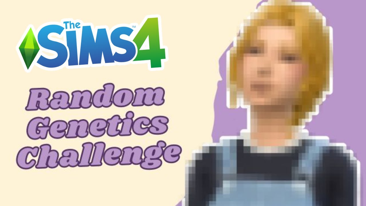 I Attempted The Sims 4 Random Genetics Challenge... 😬 - YouTube