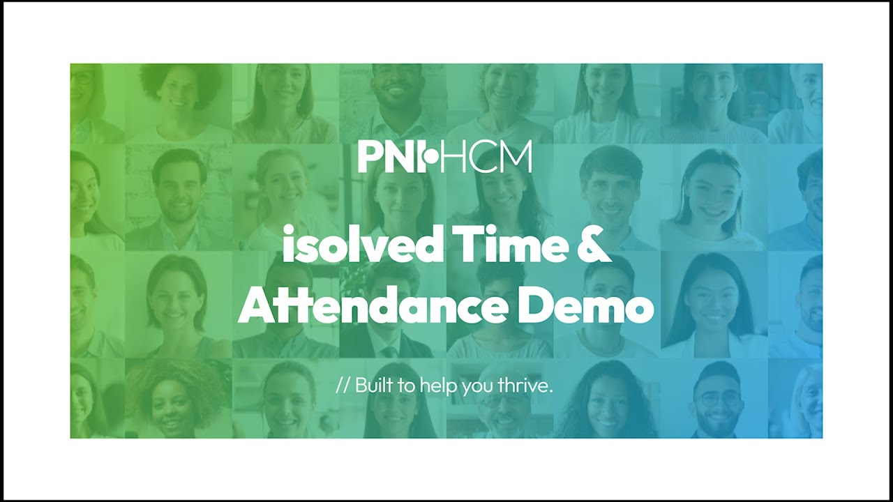 isolved Time & Attendance - Employee Experience Demo | Powered by PNI ...