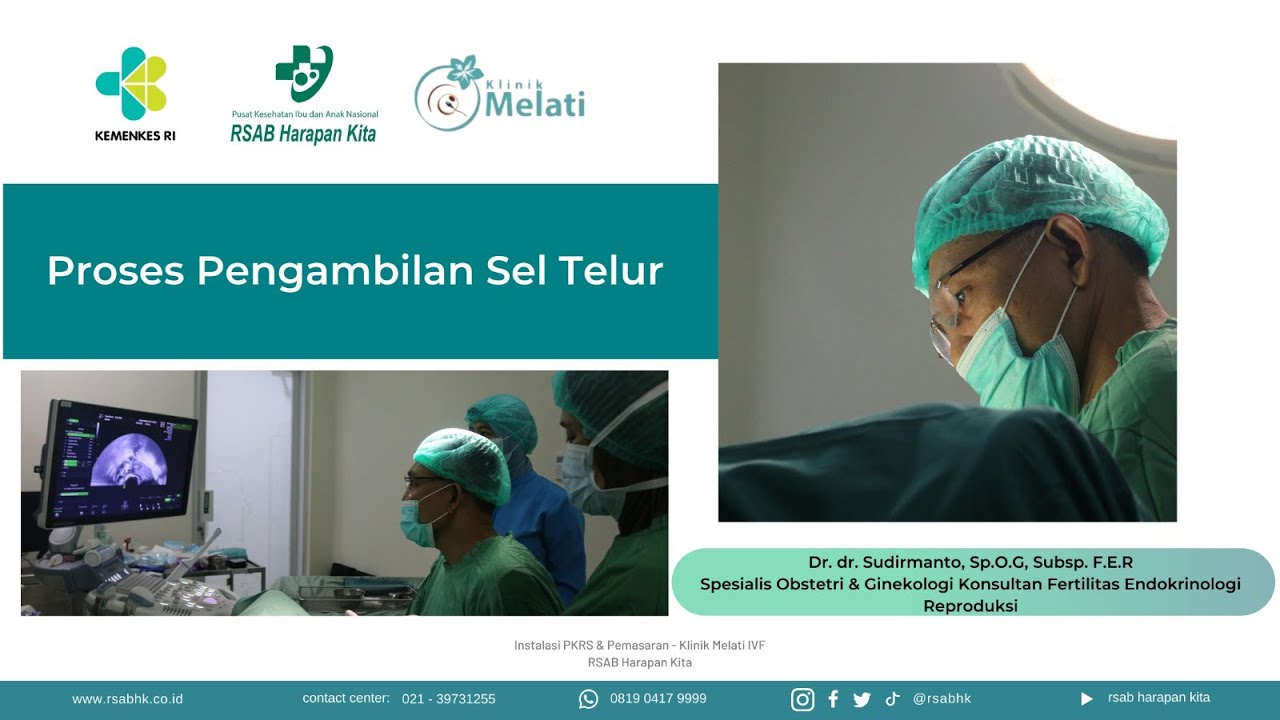 TINDAKAN OPU (OVUM PICK UP) LANGKAH BAYI TABUNG - YouTube