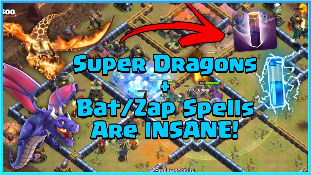 Super Dragons + Zap Spells & Bat Spells Are INSANE! - Could This Be The ...