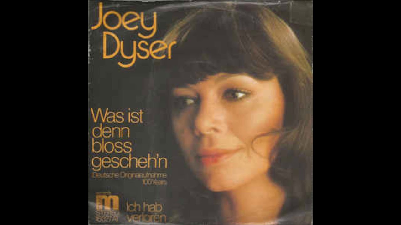 Joey Dyser, Ich hab verloren, Single 1975 - YouTube