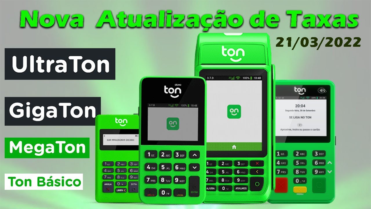 Veja quais são as taxas da Ton! - YouTube
