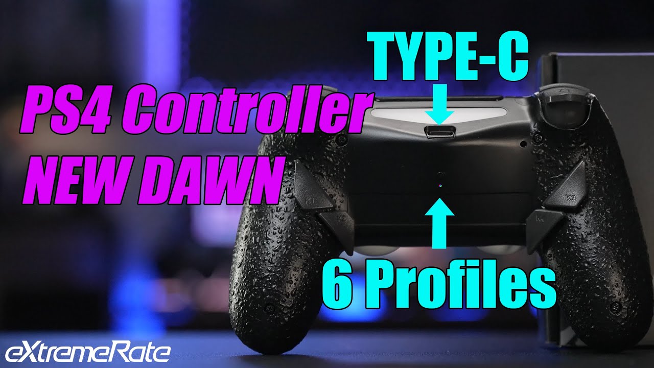 eXtremeRate PS4 Controller NEW DAWN Remap Kit Type-C Version Installation Guide - YouTube