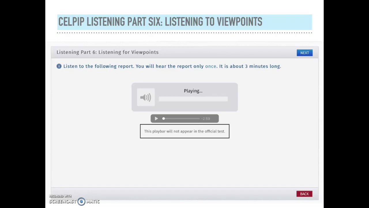 1.6. CELPIP Part 6 - Free Online Listening Mock Sample Practice Test ...