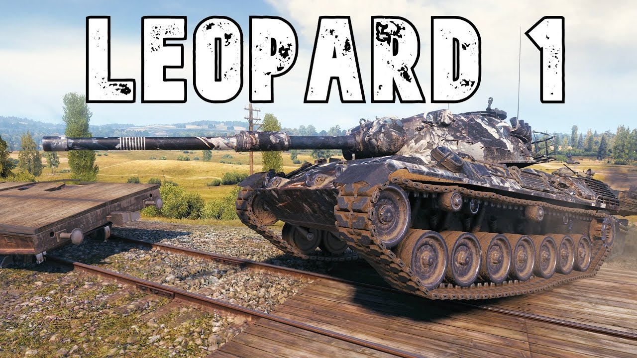 World of Tanks Leopard 1 - 6 Kills 9,8K Damage - YouTube