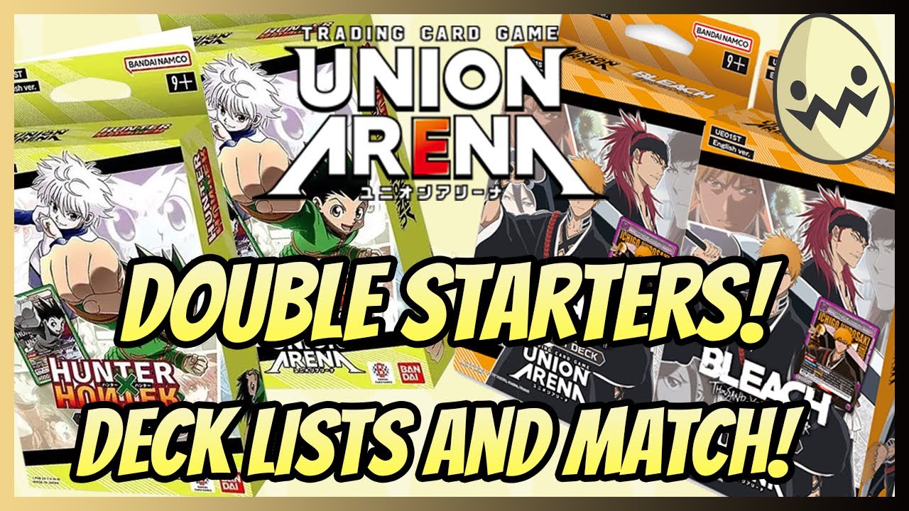 Union Arena: Double Starter Decks! Deck Lists and Match w/ @JoyBoysTCG ...