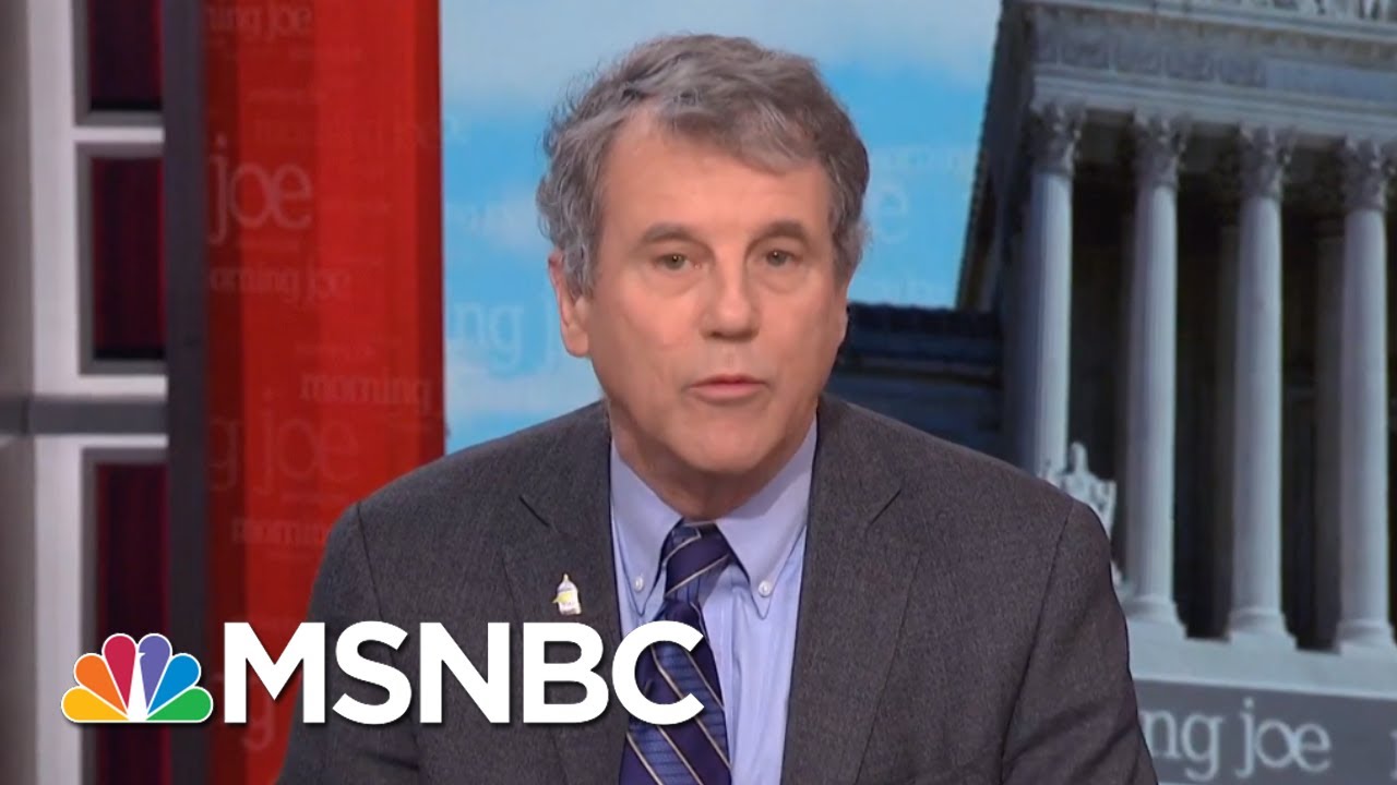 Sherrod Brown Thinking 'Very Seriously' About 2020 | Morning Joe ...