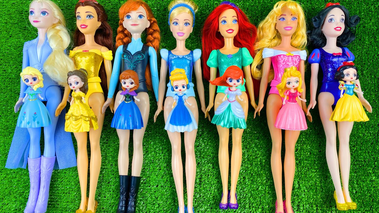 Satisfying with Unboxing & Review Disney Princess Frozen ELSA & Jasmine ...