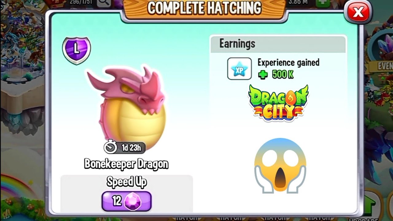 HATCHING Legendary Bonekeeper Dragon | DRAGON CITY - YouTube