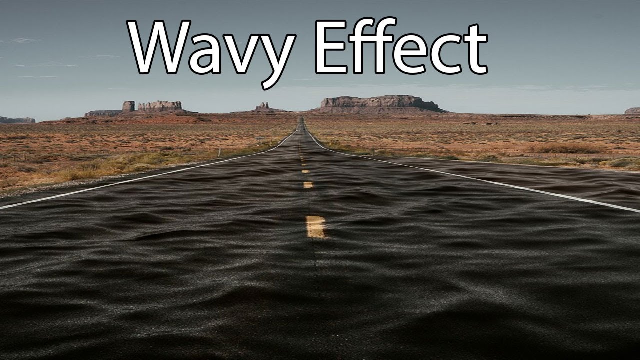 Wavy Effect in Photoshop | Photoshop Tutorial (Easy) - YouTube