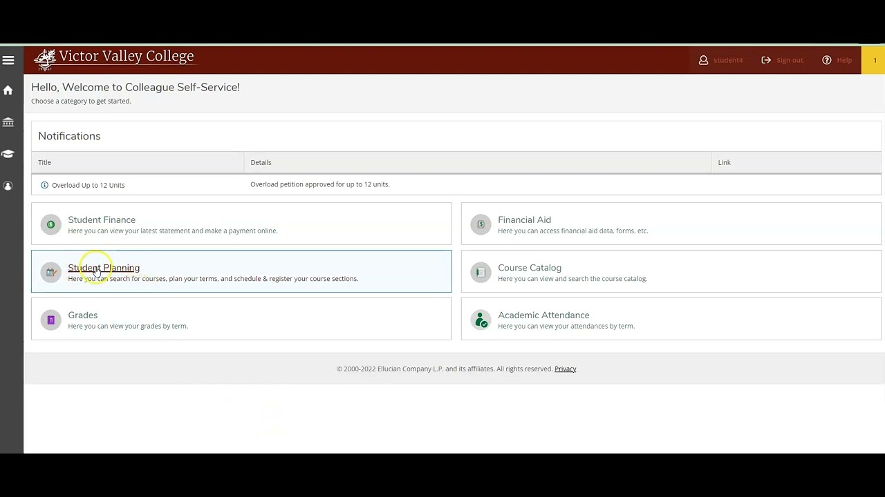 How to Access Student Planning - YouTube