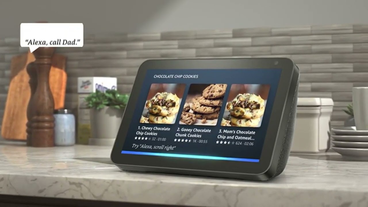 Introducing Echo Show 8 – Smart display with Alexa - 20.32 cm (8") HD ...