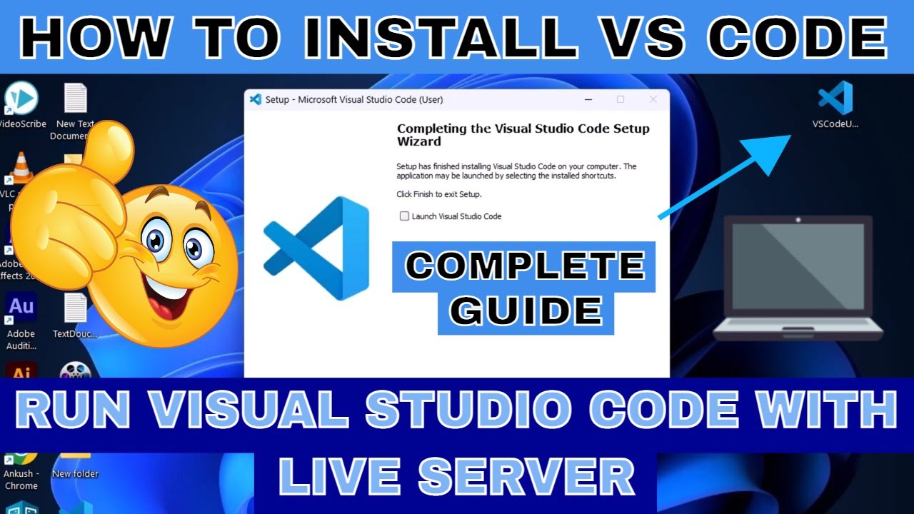 VS Code Installation for Web Development | 2023 - YouTube