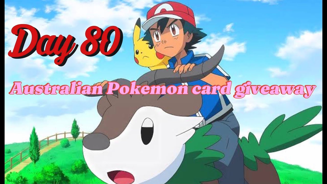 Australian Pokemon card giveaways everyday LIVE day 80 opening ...