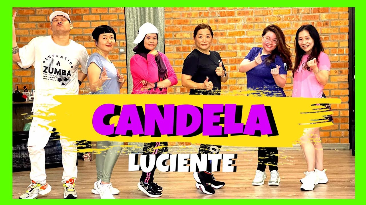 CANDELA | Luciente | Latin Urban | Zumba | James Rodriguez | HYPER JAM FITGROOVE - YouTube