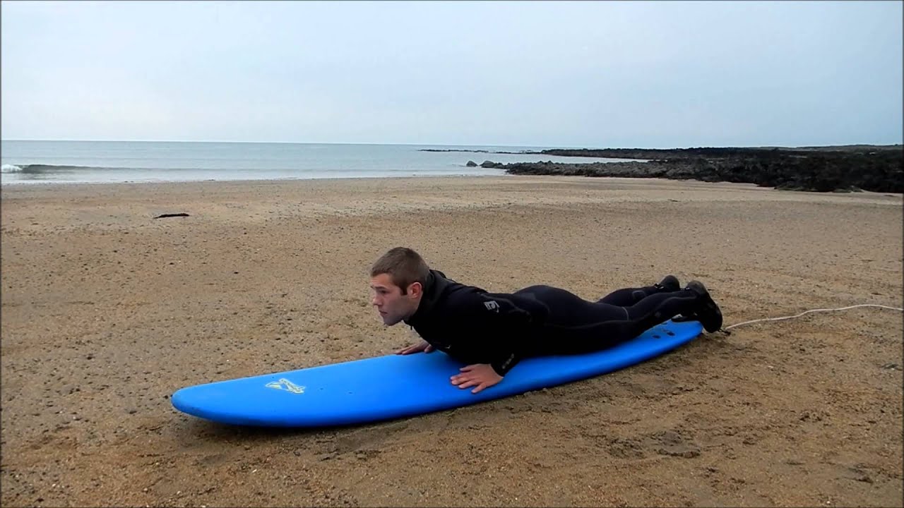 The Surfing Pop Up, Goofy Stance - YouTube