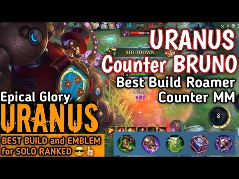 Uranus Counter Hero Bruno, Best Build for Counter MM - YouTube
