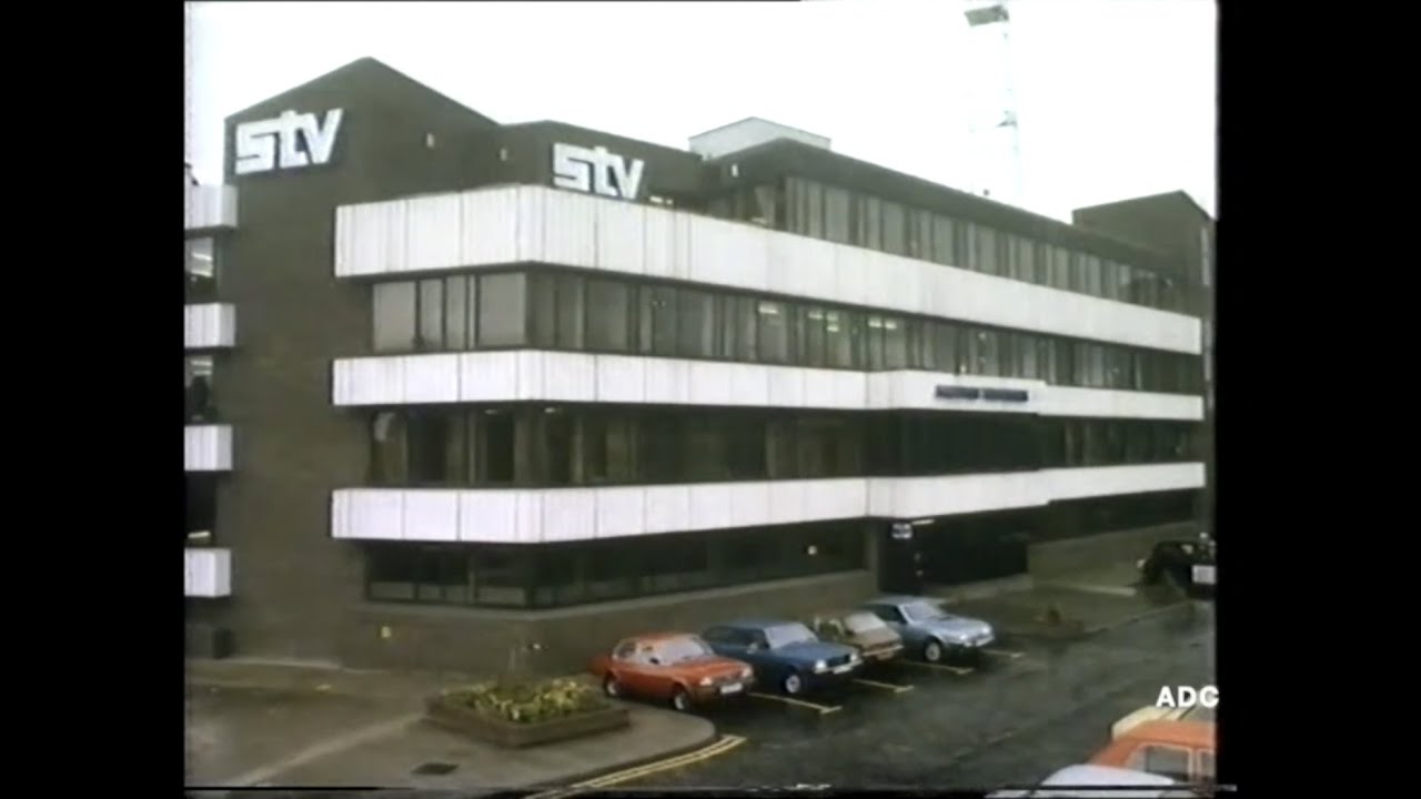 STV adverts, TV-am trailer & link announcer Tony Currie 6th February ...