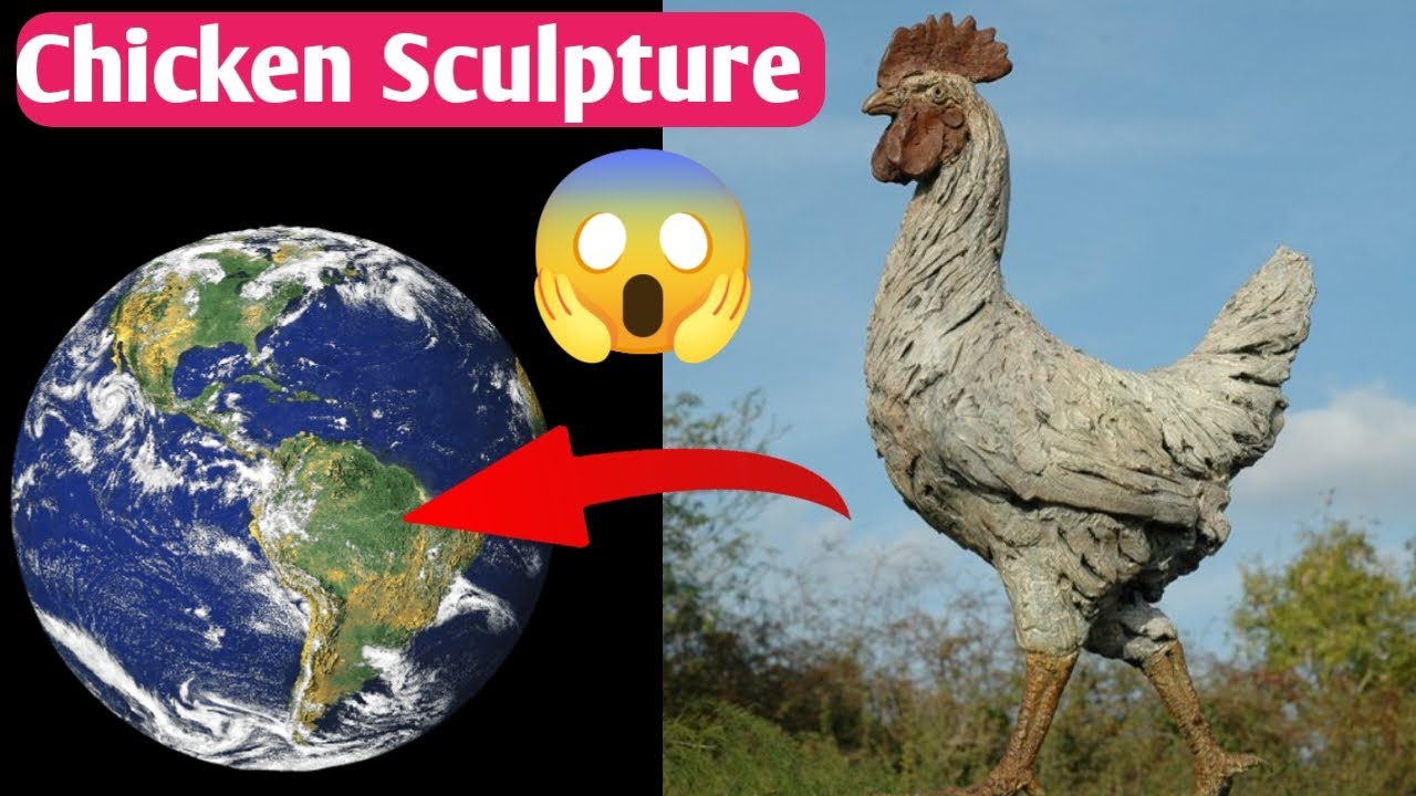 Chicken Sculpture Found on google earth 🌎 || #amazingmapviews #chicken ...