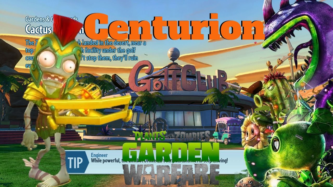 Plants vs Zombies GARDEN WARFARE 1 PC 2023 Zombie Centurion - YouTube
