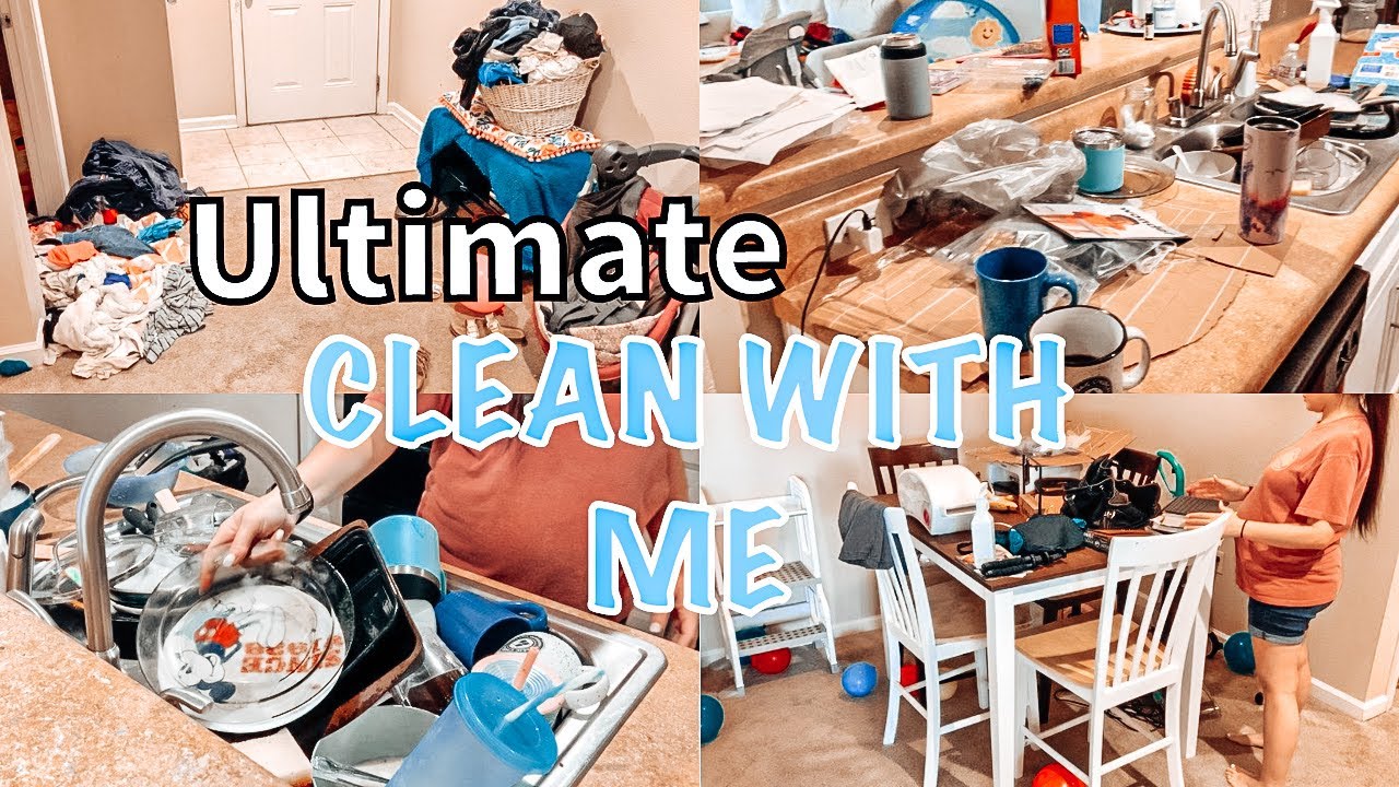 ULTIMATE CLEAN WITH ME | SPEED CLEANING MOTIVATION | CLEANING WITH KIM ...