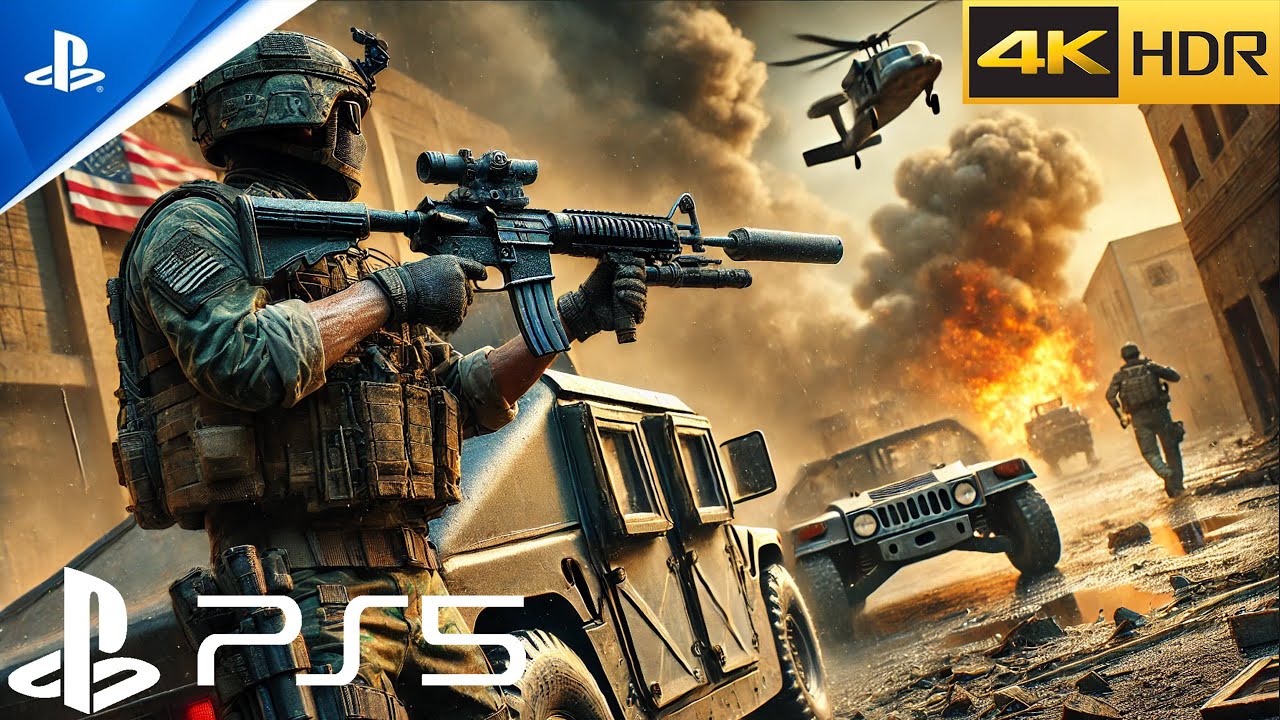 (PS5) Iraq Conflict Operations | Ultra Realistic Immersive Gameplay [4K ...