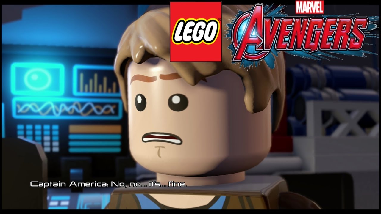 Lego Marvel's Avengers Steve Rogers Takes A Stroll Through The City ...
