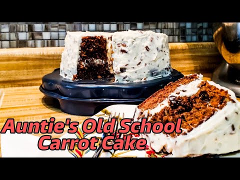 Der klassische Karottenkuchen meiner Tante #Thanksgiving #Dessert