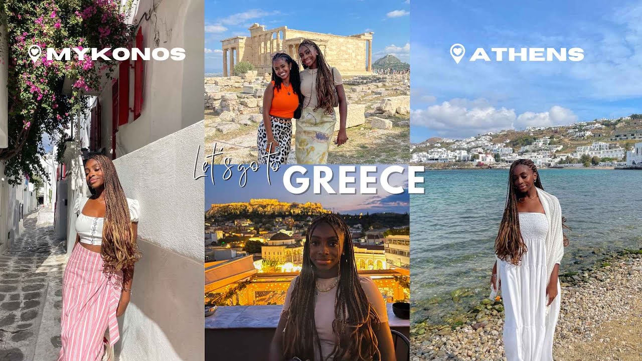 Girls Trip to Greece 2022 | Athens and Mykonos - YouTube