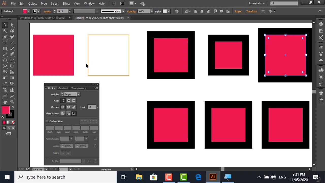 Custom Strokes In Illustrator Tutorial 8 Graphic Designing Custom Strokes In Illustrator Tutorial 8 Graphic Designing