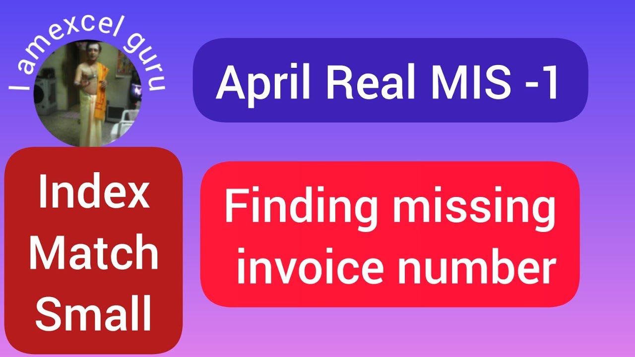 APRIL REAL MIS-1 - YouTube