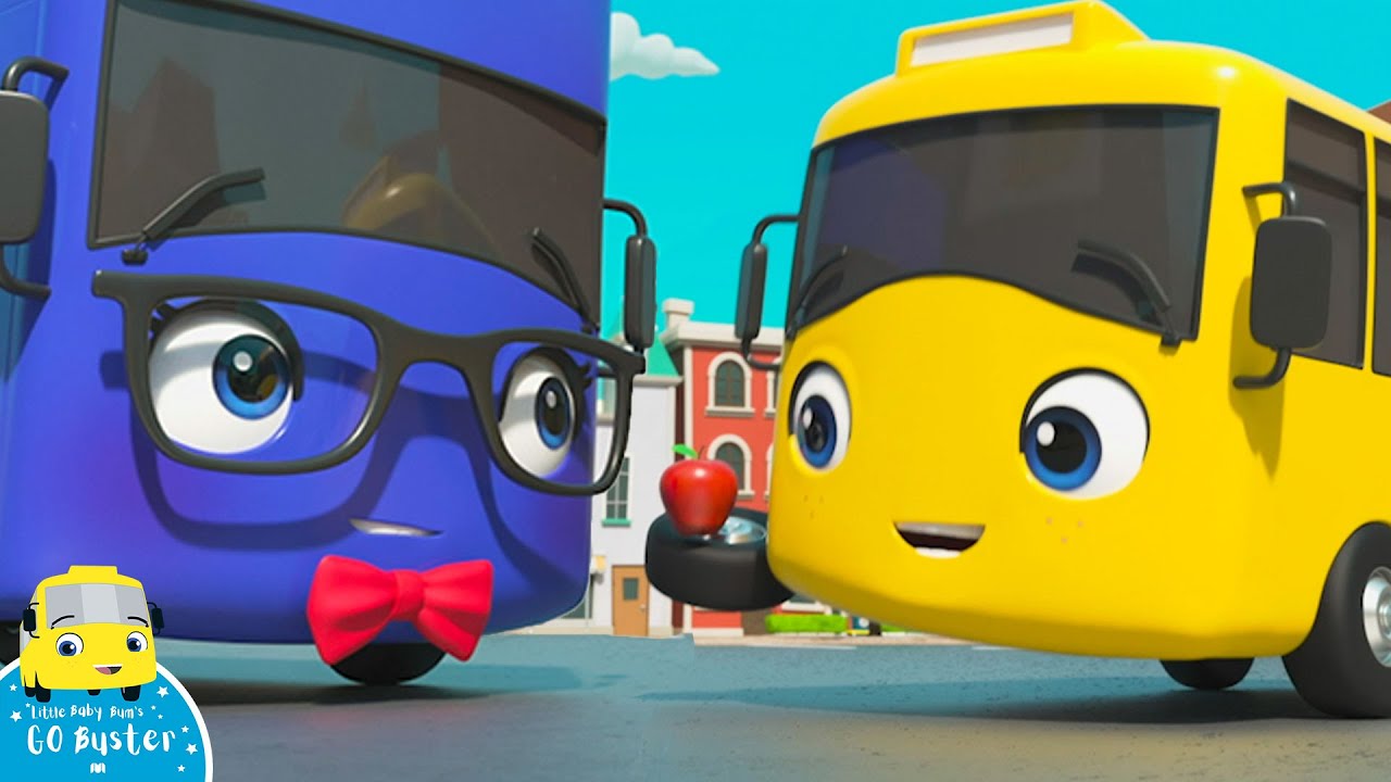 WOW! Buster Back To School Song | Go Buster! | Bus Cartoons for Kids ...