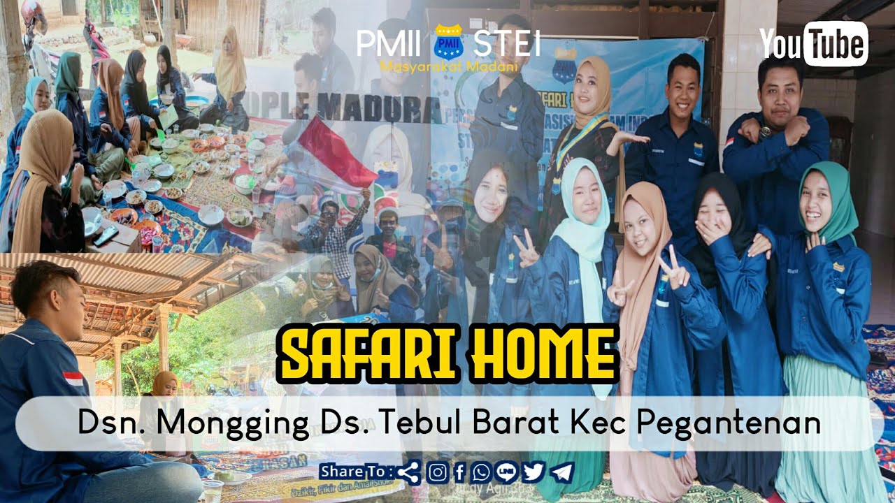 Safari Home PMII Stei Masyarakat Madani (24/10/2021) - YouTube
