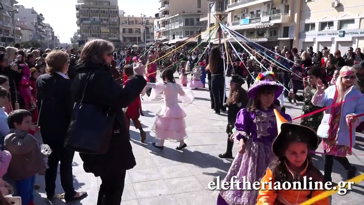 Παραδοσιακό γαϊτανάκι στην Καλαματα - YouTube