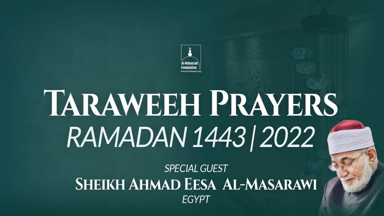 LIVE | Taraweeh Night 9 | Ramadan 2022 | Sheikh Ahmad Essa Al Masarawi ...