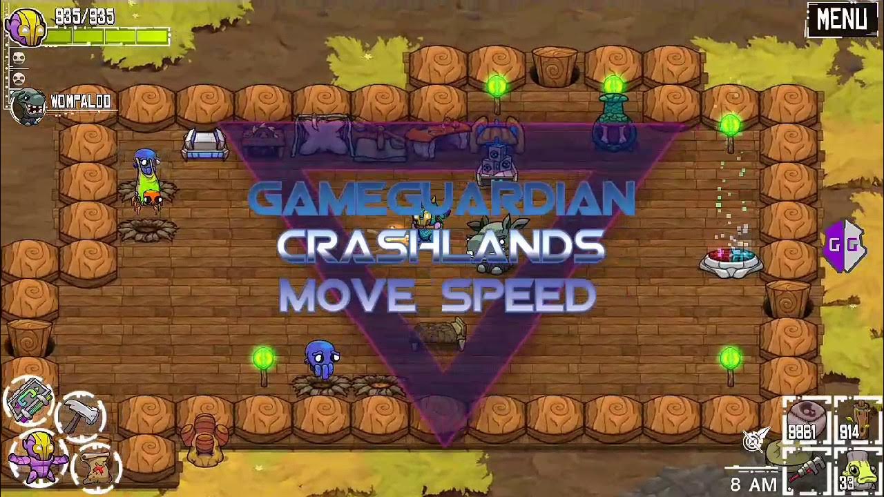 GameGuardian - Crashlands (Move Speed) - YouTube
