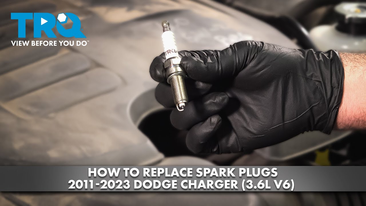 How to Replace Spark Plugs 2011-2023 Dodge Charger (3.6L V6) - YouTube