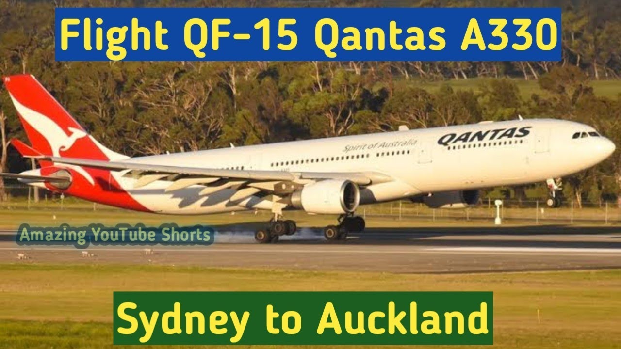 QF15 QANTAS A330 Brisbane to Los Angeles #qantas #qantasa380 # ...
