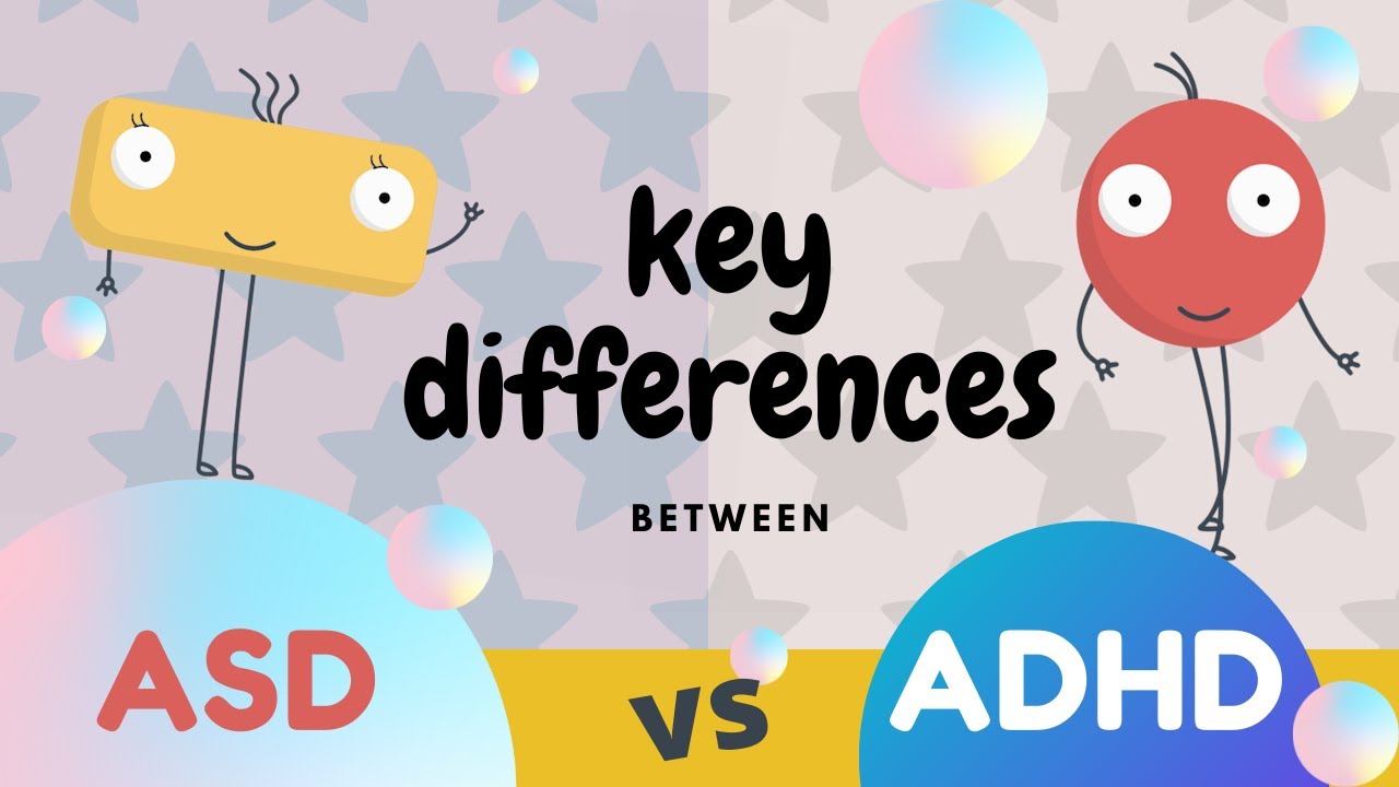 Autism vs ADHD: kids simply explain the difference between ASD and ADHD ...