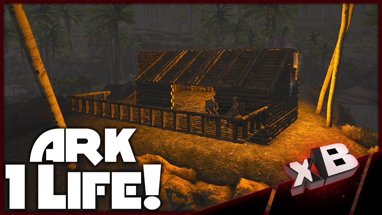 Base Place! :: ARK Noob vs 1 Life Challenge! :: E02 - YouTube