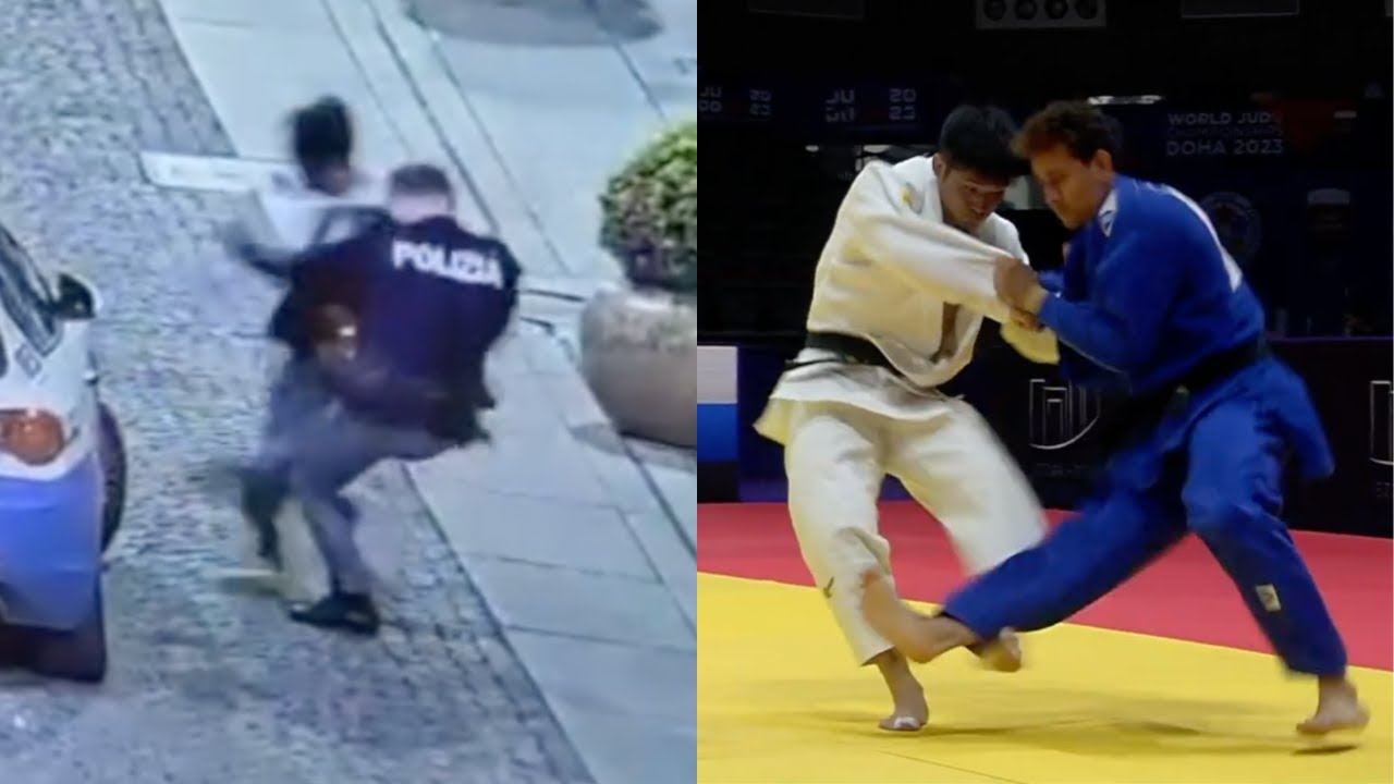 SWIFT foot sweeps can end any altercation - YouTube