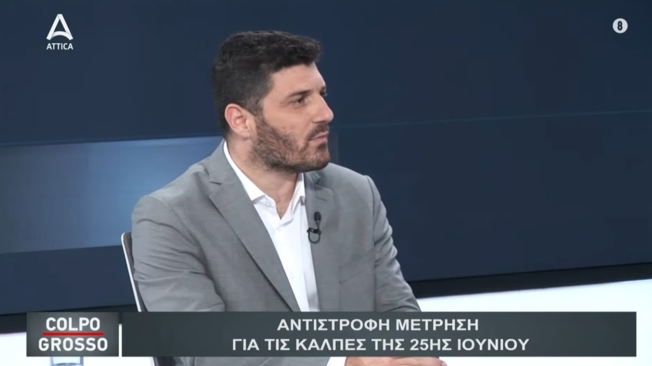 Ο Διονύσης Τεμπονέρας στο Colpo Grosso | ATTICA TV - YouTube