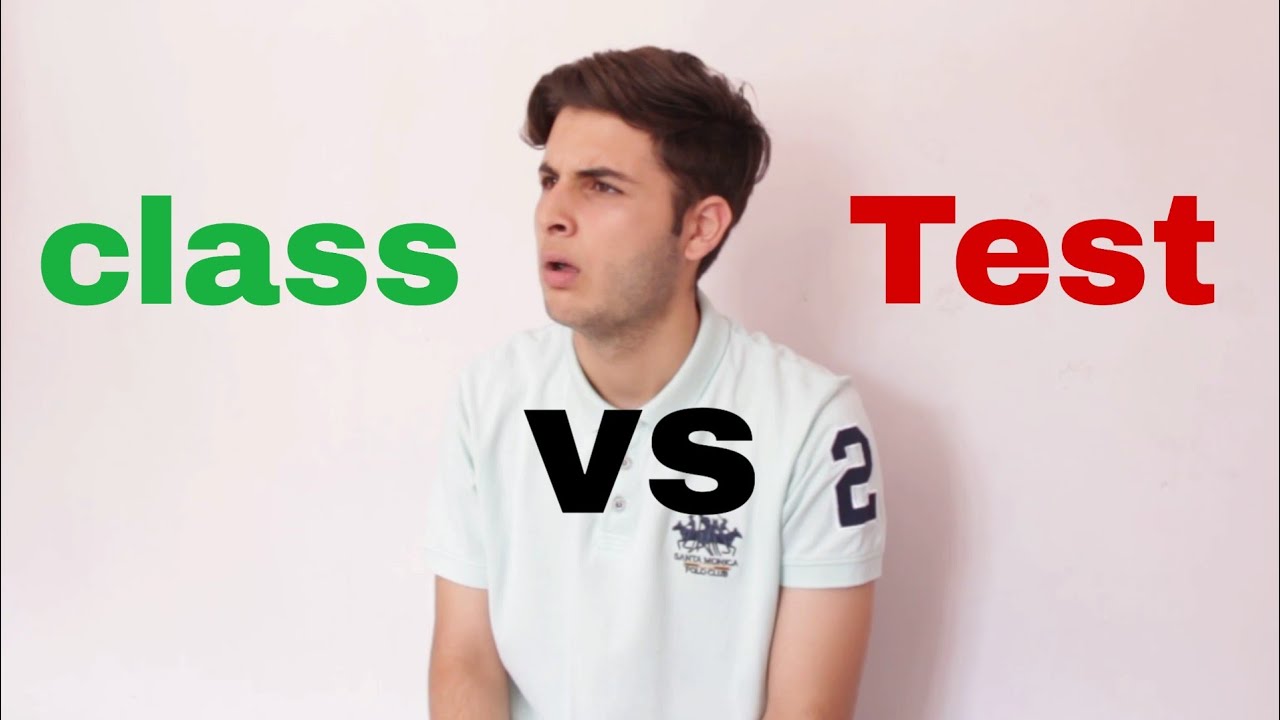 Lessons in class vs. Test!!!!(violin version) - YouTube