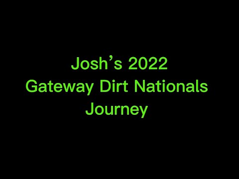 Josh Lemke 69L Modified 2022 Gateway Dirt Nationals Journey - YouTube