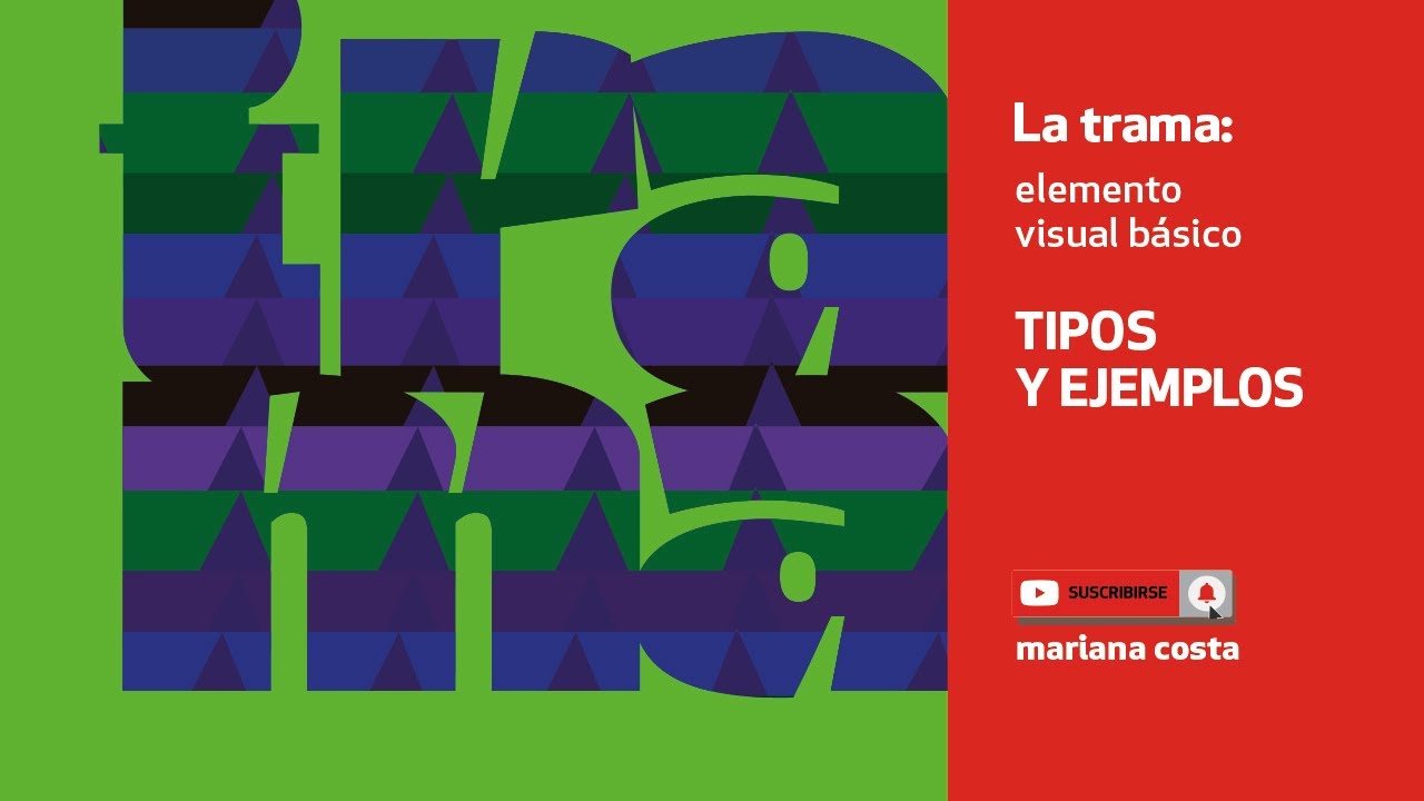 Fundamentos del Diseño. LA TRAMA: elemento visual básico, tipos y ...