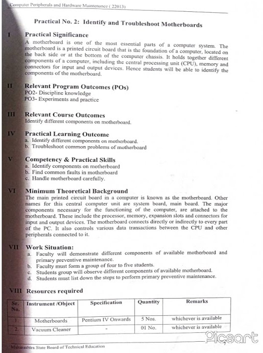 polytechnic 2nd sem computer peripheral and hardware maintenance practical :2nd - YouTube