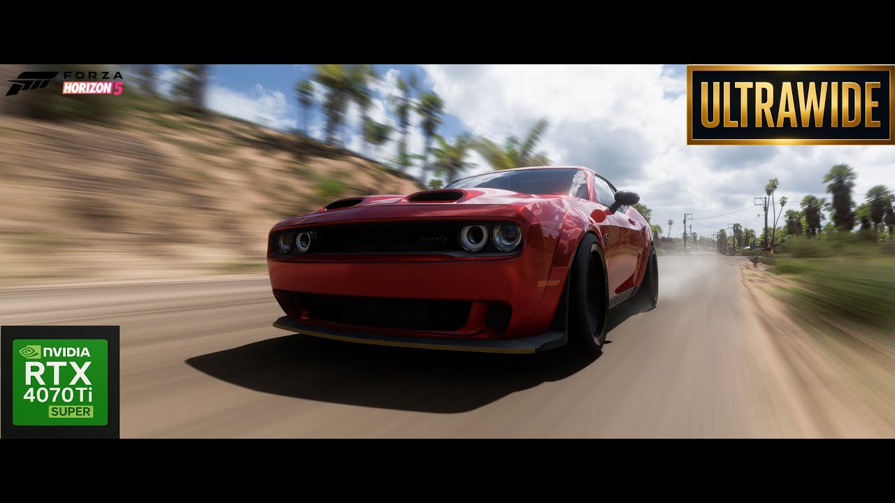 Forza Horizon 5 Convoy Muscle Car feat. Challenger SRT Super Stock ...